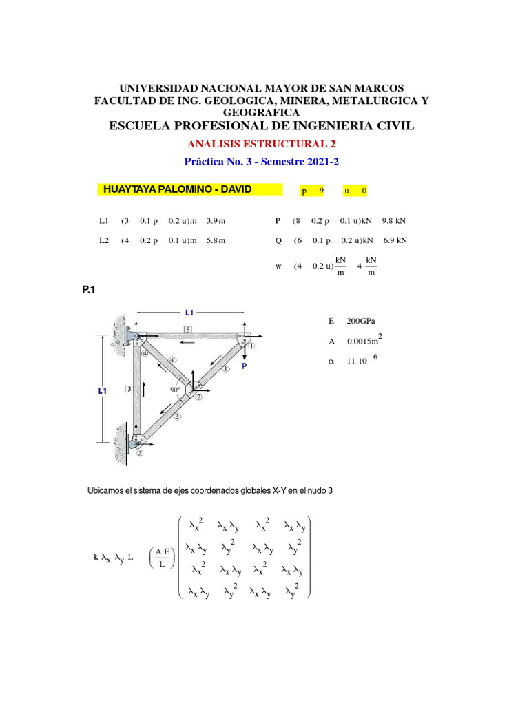 Huaytaya - 3ra. Pa. Ae2 2021-2 - Solucion | PDF