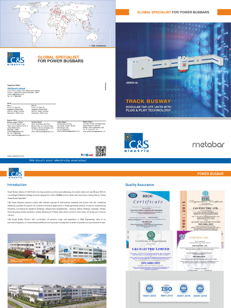 Track Busway Catalog 2023 B Series | PDF