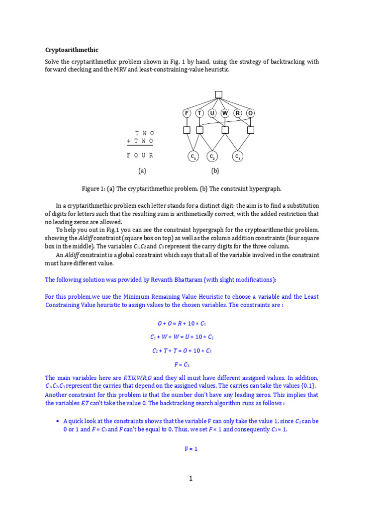 Crypt Solved Exercise | PDF