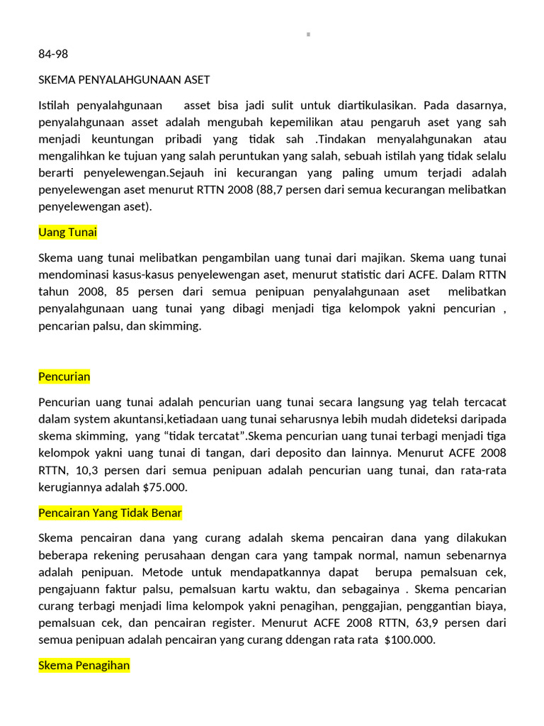 Akuntansi Forensik Rina | PDF