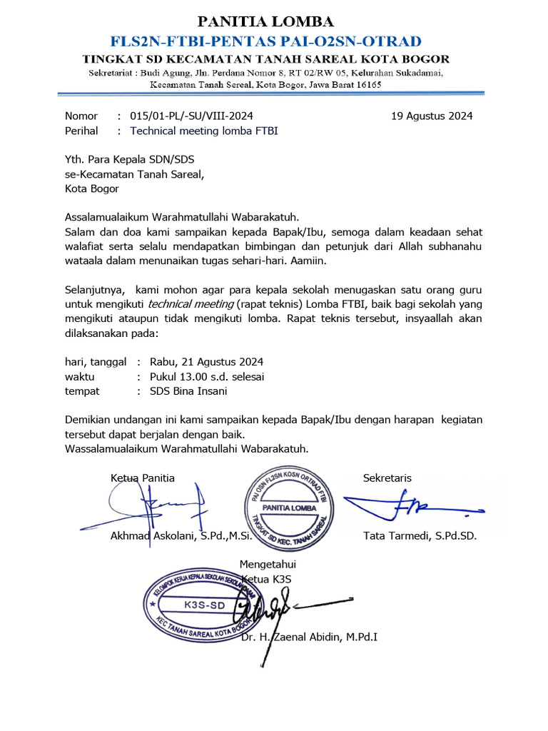 TM Ftbi, 21 Agustus 2024 | PDF