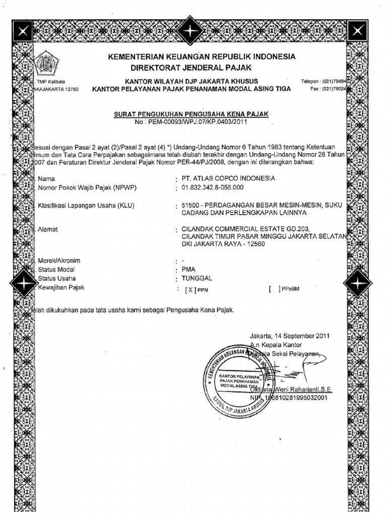 SPPKP New Form | PDF