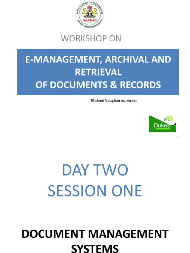 Document Management System 57087590 | PDF