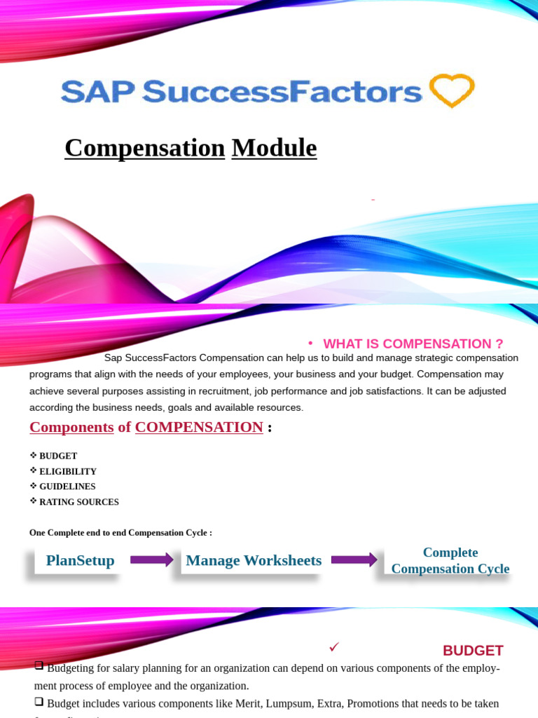 SAP Compensation 1 | PDF | Employment | Career & Growth
