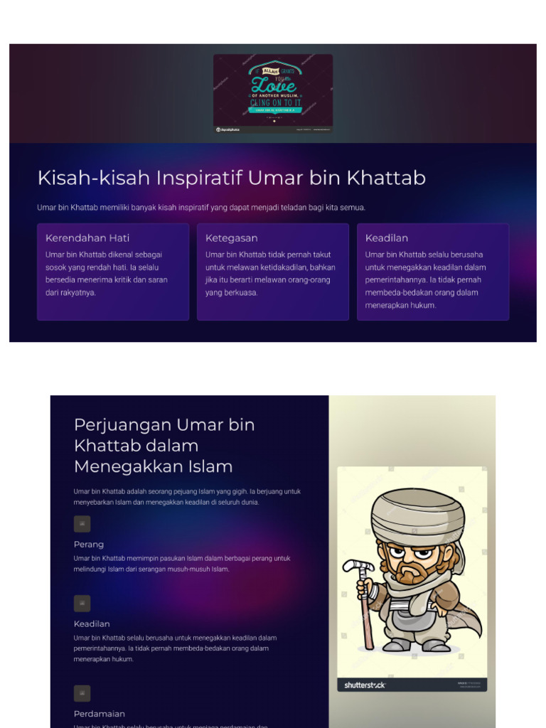 BAB 4 Kisah Umar Bin Khattab | PDF