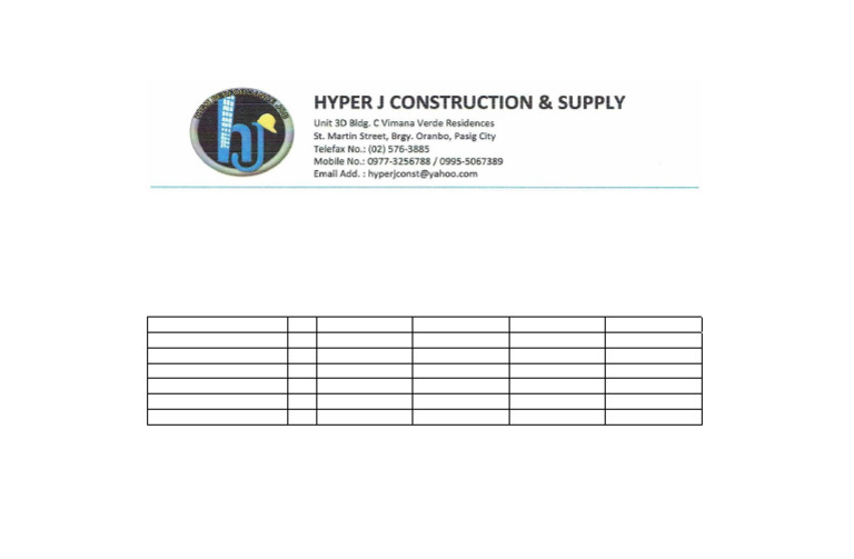 DPWH Project - Cash Flow | PDF