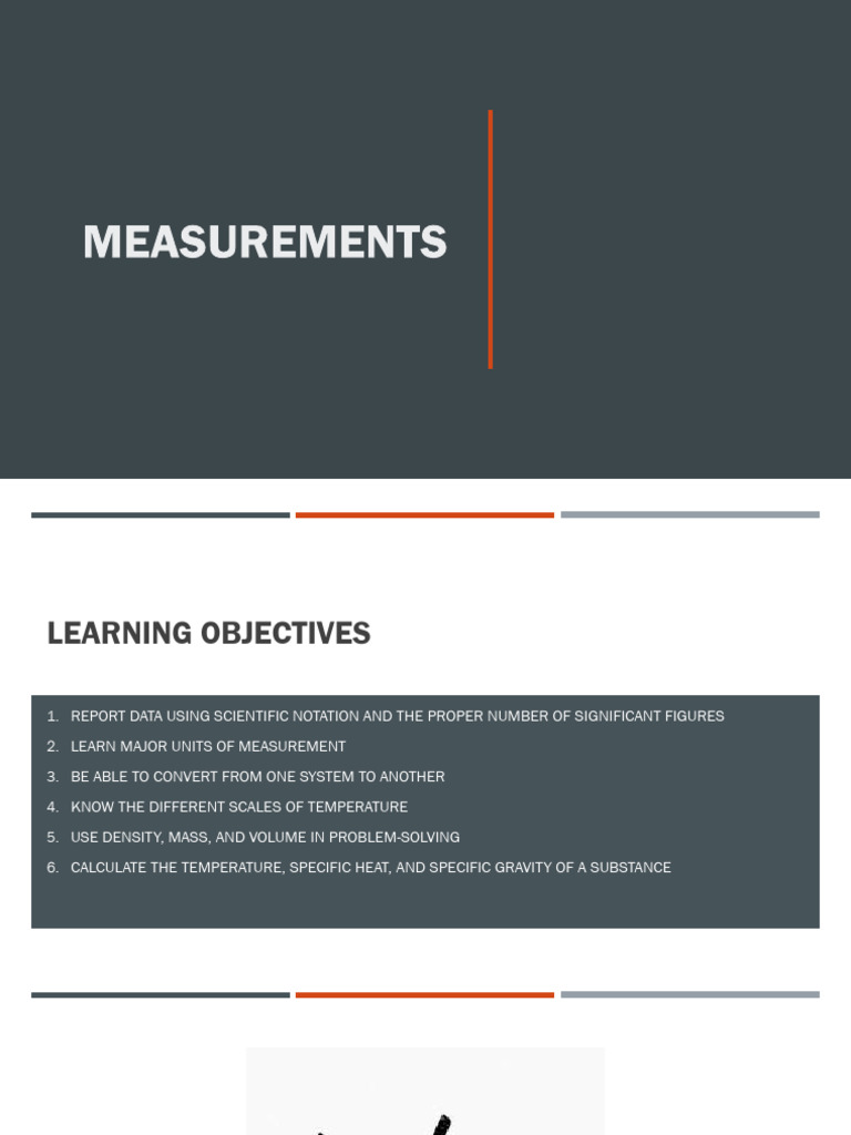 Topic 2 Measurements - 0 | PDF