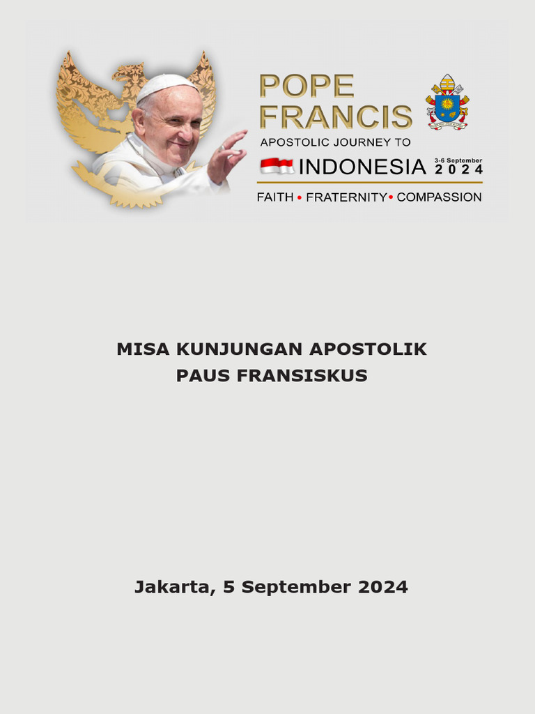 Buku+ (Umatt) +Misa+Kunjungan+Apostolik+Paus+Fransiskus+ +5+september+ ...