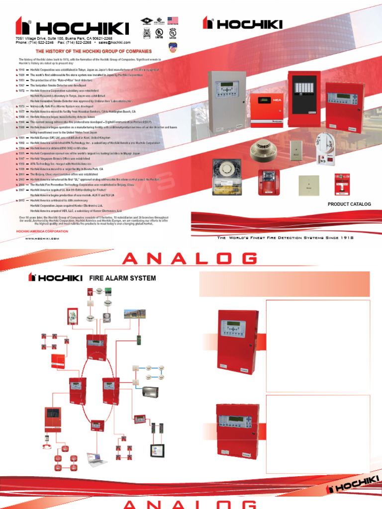 Hochiki-Catalog | PDF