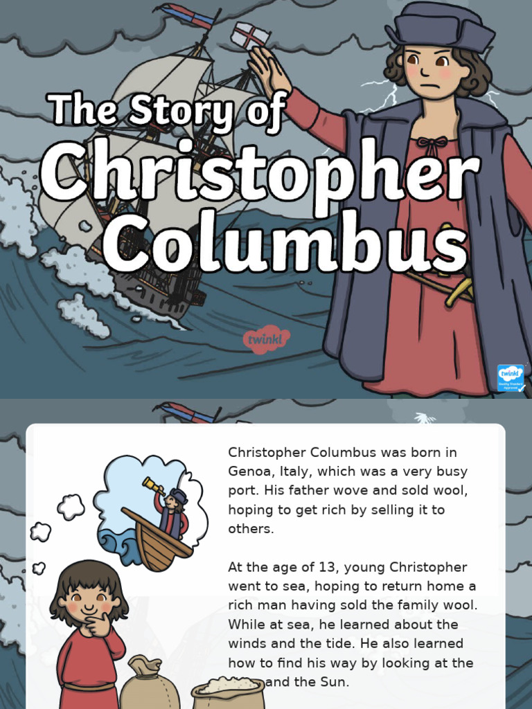 T H 023 The Story of Christopher Columbus Ver 4 | PDF