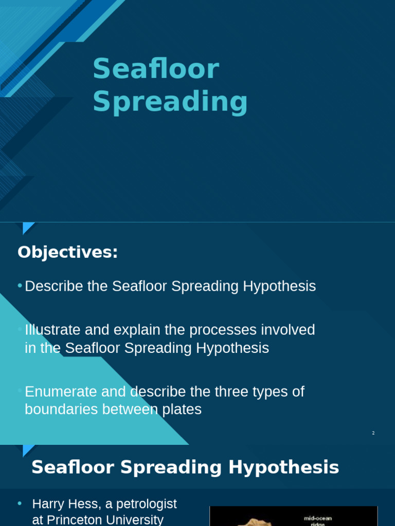 Lesson 19 Seafloor Spreading 1 | PDF | Plate Tectonics | Home & Garden