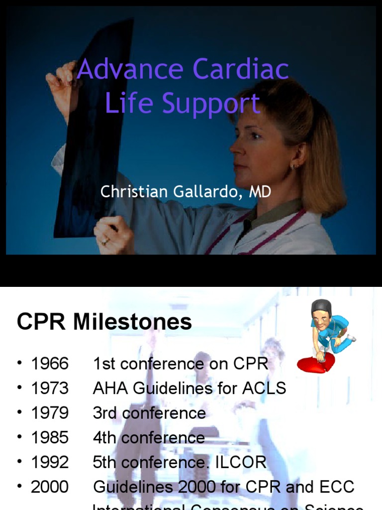 Advance Cardiac Life Support | PDF | Cardiopulmonary Resuscitation ...