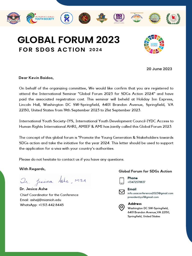 Kevin Baidoo GF2023 | PDF