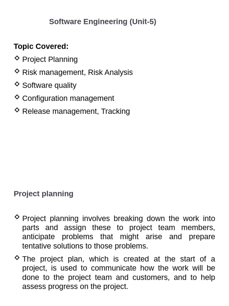 Unit-5 PPT SE | PDF