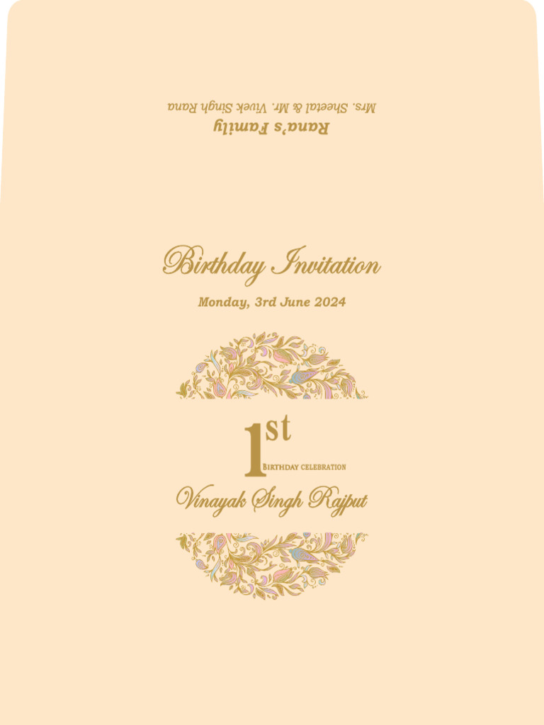 Birthday Vinayak | PDF