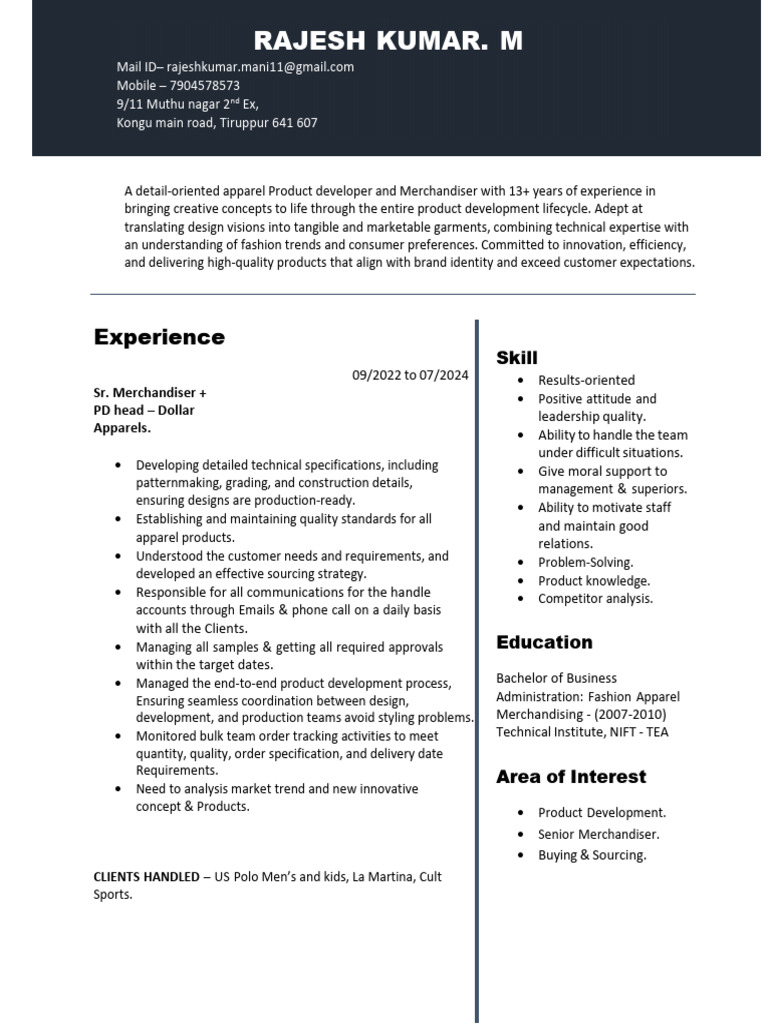 Rajesh Kumar. M (1)-1 | PDF