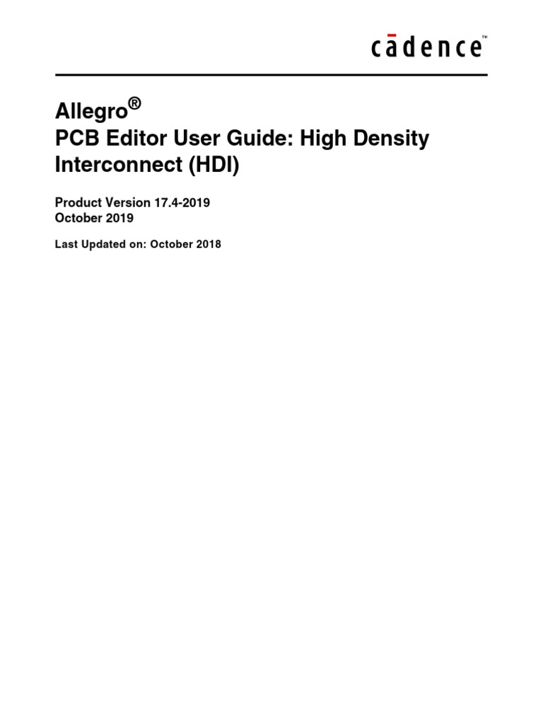 High Density Interconnect Hdi | PDF | Printed Circuit Board ...