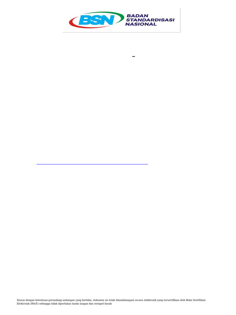 Pengumuman Materi Pokok (Kisi-Kisi) SKB Mandiri Oleh BSN | PDF