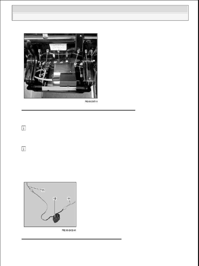 W163 Body Electrical Part-6 | PDF