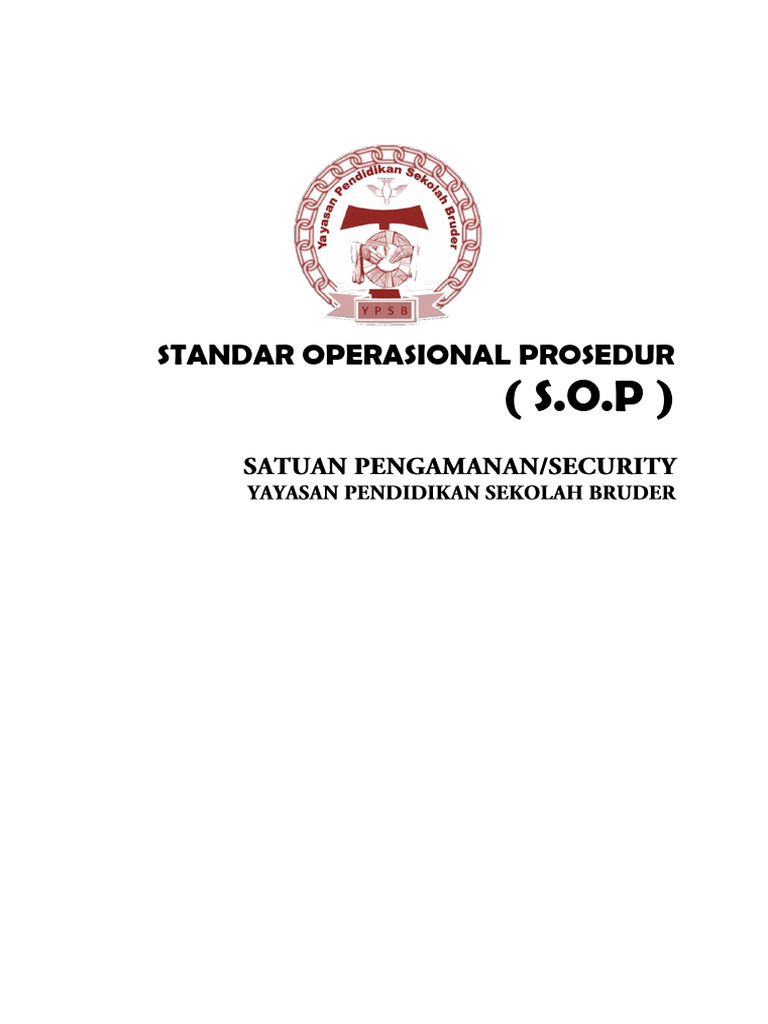 Sop Satpam 2023 | PDF