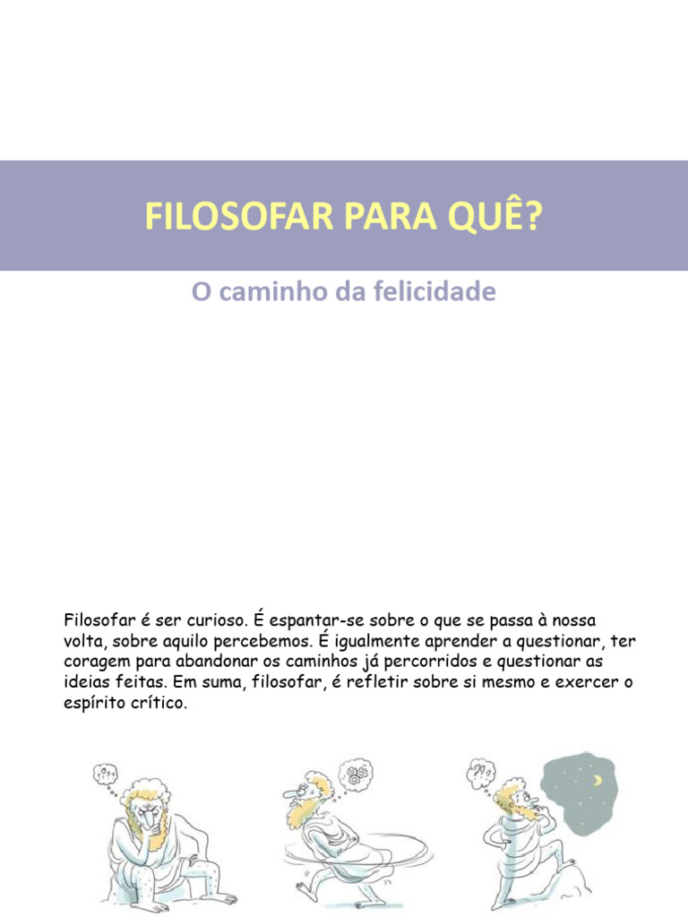 02 - Filosofar para Quê | PDF