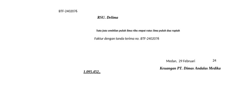 Print Kwitansi (SFILE | PDF