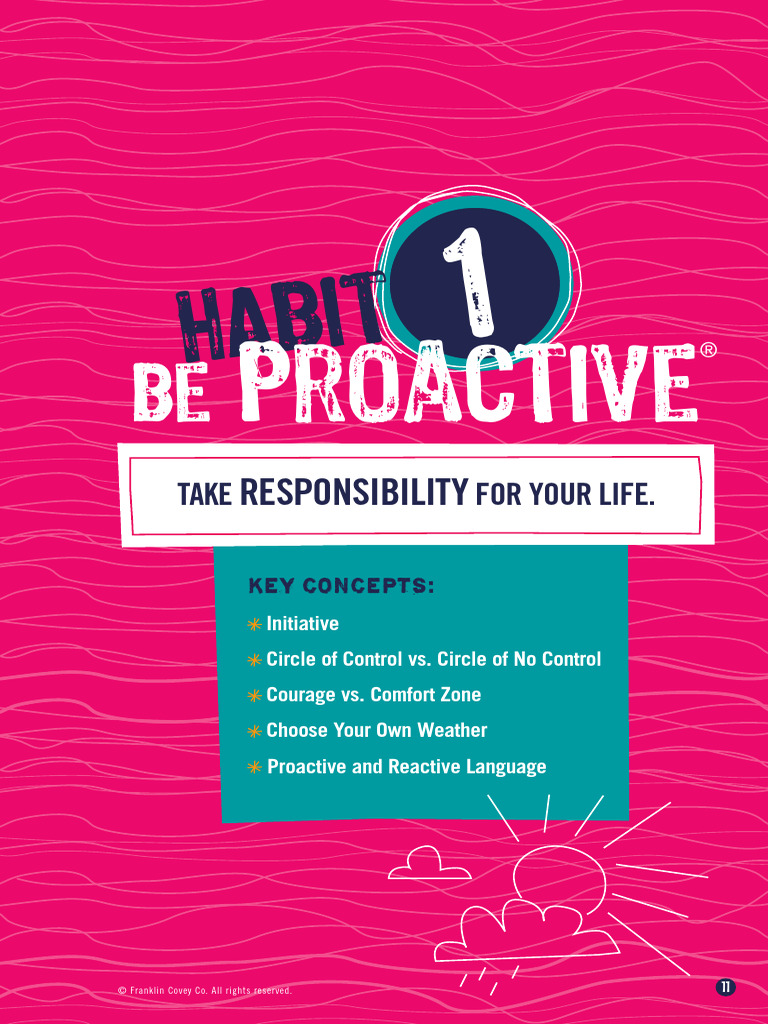 Habit 1 Summary 7th | PDF