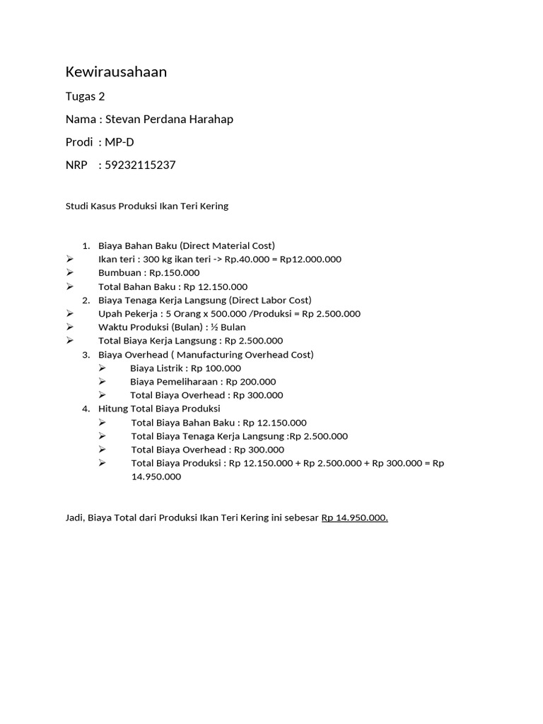 Tugas 2 Kwu Stevan | PDF