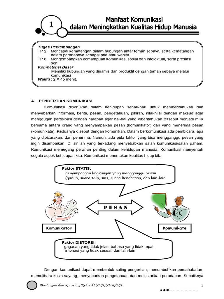 Modul BK Kelas Xi | PDF