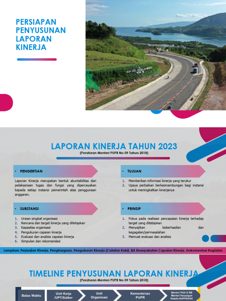 Format Penyusunan Laporan Kinerja Ta 2023 | PDF