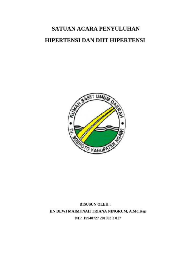 Sap Diit Hipertensi Edit | PDF