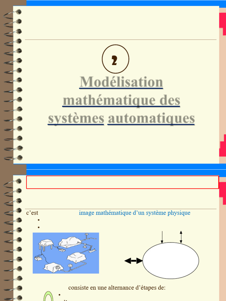 2-Modelisation Mathematiques Des Systemes Automatiques | PDF