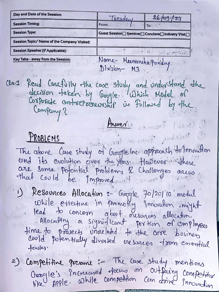 Google Case Study | PDF