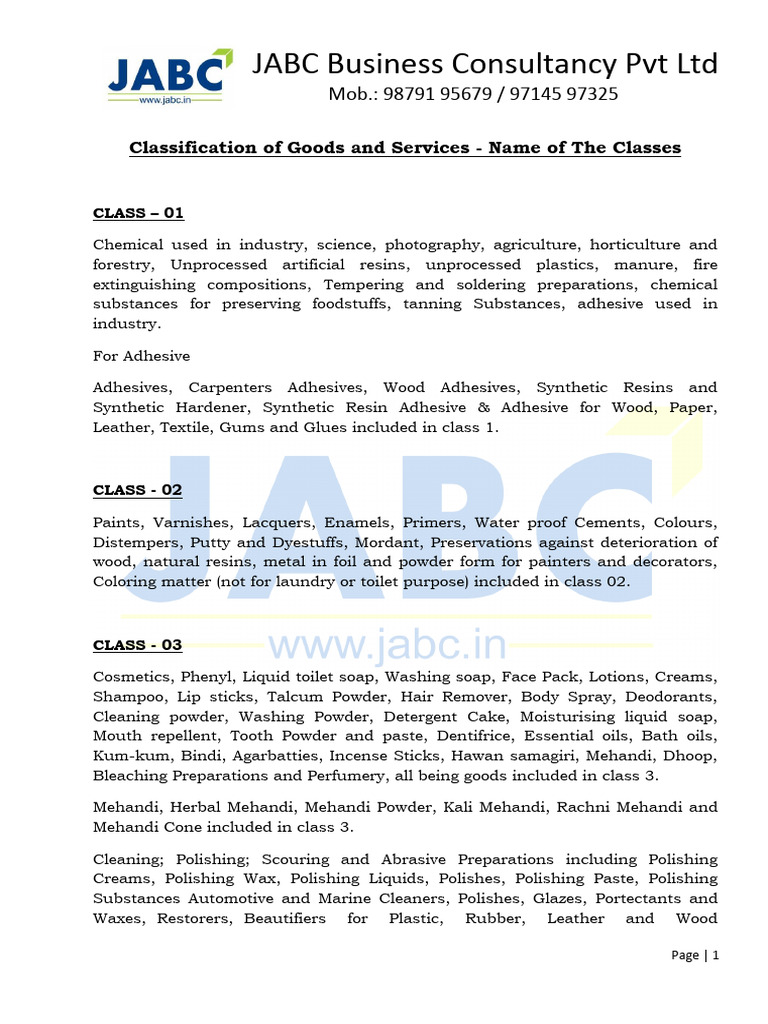 TM Classification Depth Jabc - in | PDF | Drink | Computers