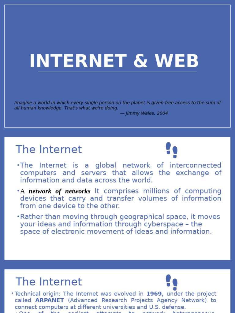 02 - Introduction-Internet and Web | PDF