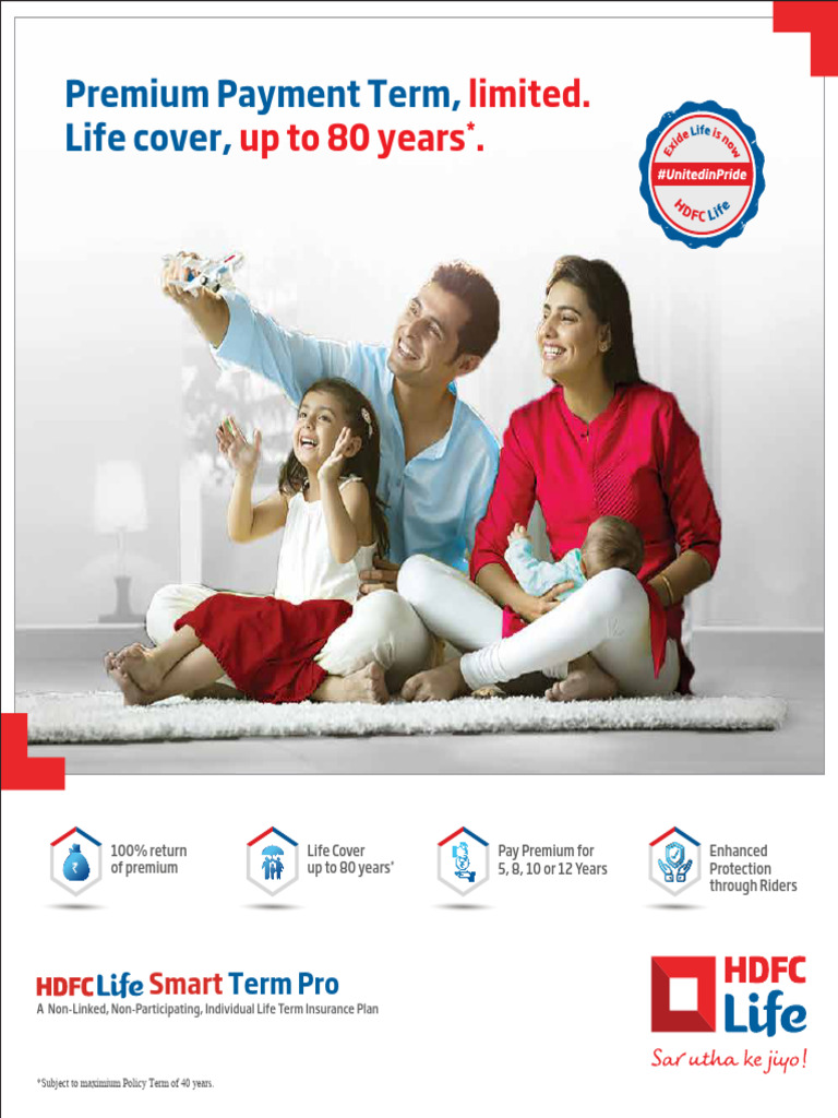 HDFC Life Smart Term Pro Brochure | PDF