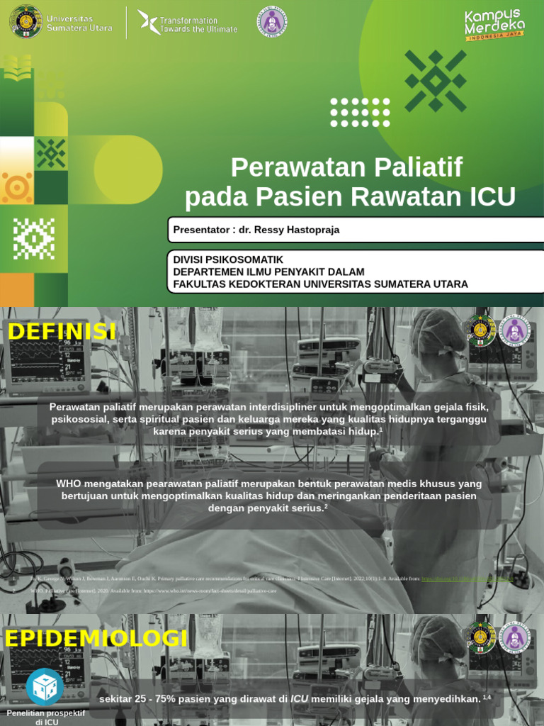 Perawatan Paliatif Pada Pasien Rawatan Intinsive Care Unit (ICU) | PDF