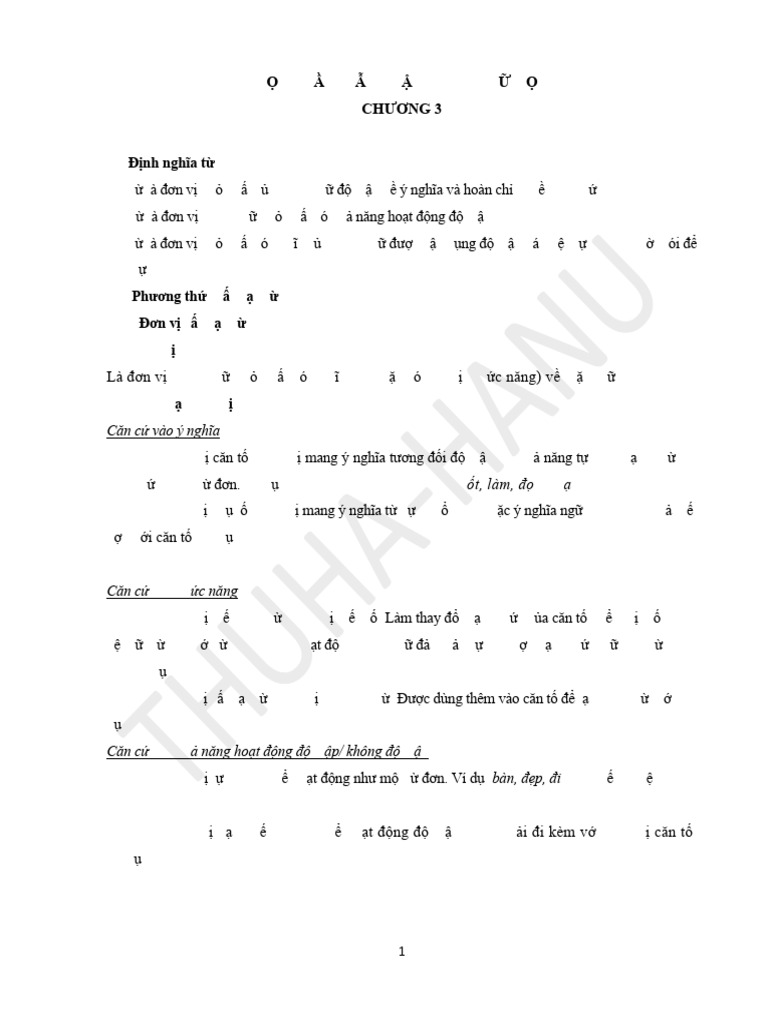 PG53 - Ch3 - Tu Vung Hoc | PDF