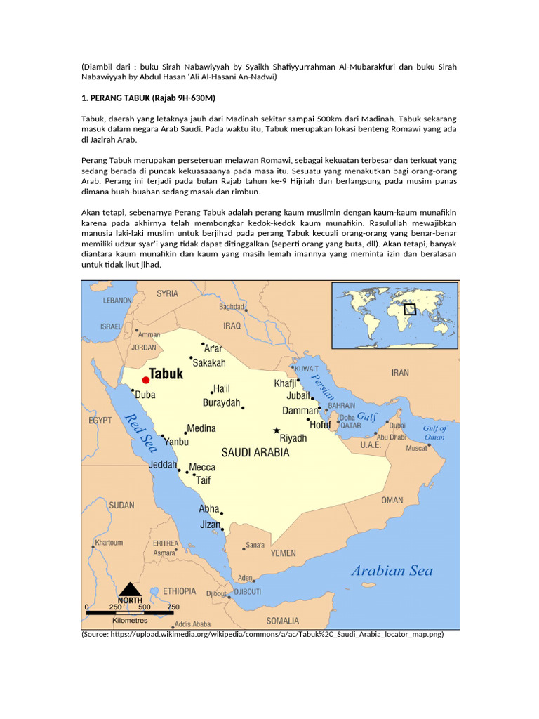 Perang Tabuk Dan Wafatnya Rasulullah | PDF | Sejarah | Agama ...