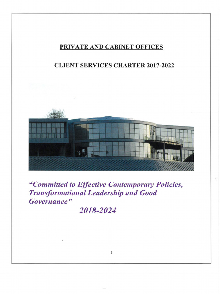 PMO Client Services Charter | PDF