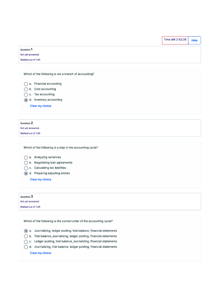Accounting Module 1 Pdf