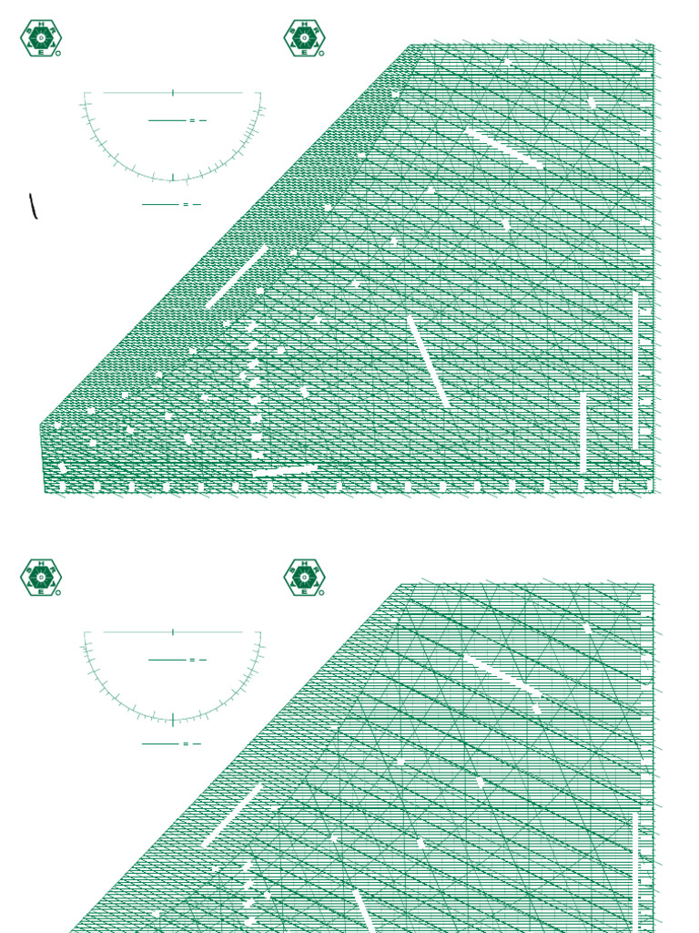 Psychrometric Chart_IP and SI | PDF