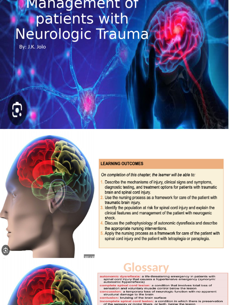 Chapter 63 Management of Patients With Neurologic Trauma | PDF