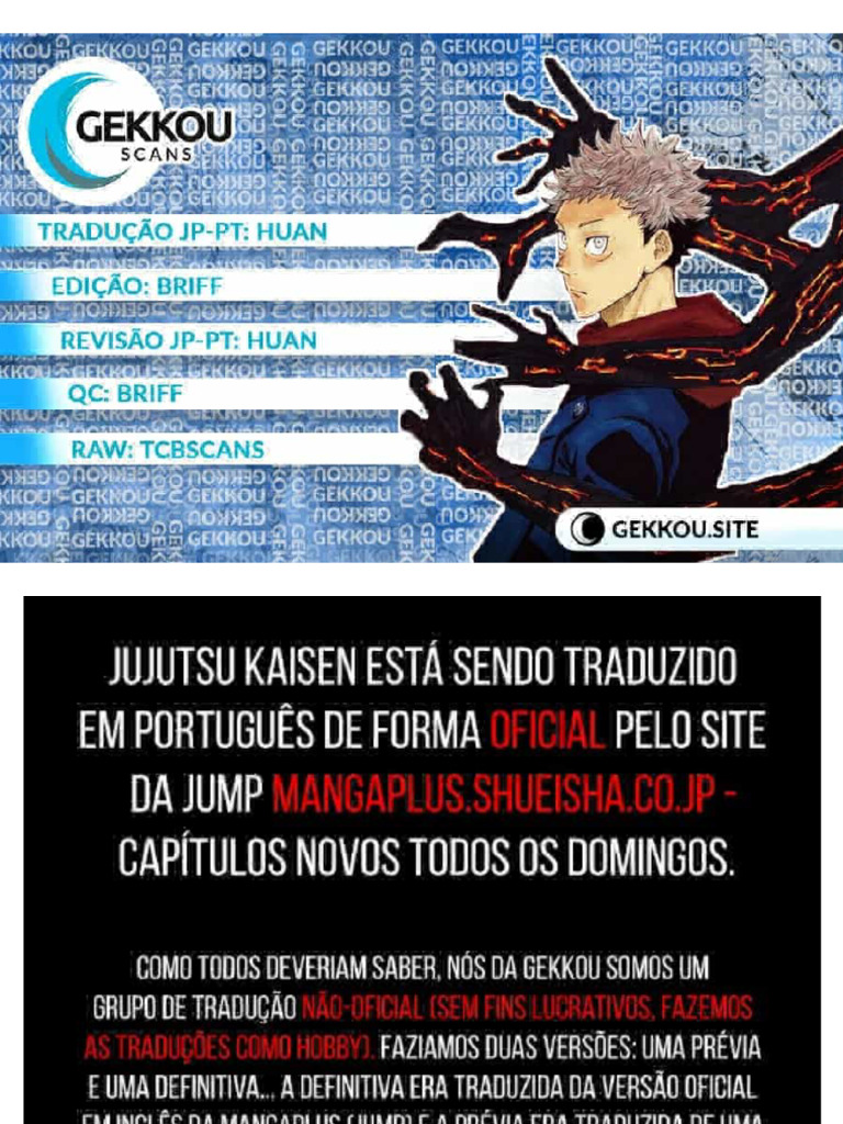 Jujutsu Kaisen - 258 - @QG - BALTIGO | PDF