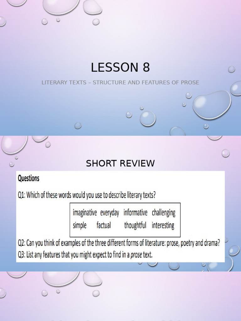 g10 Consolidation Lesson 8 | PDF