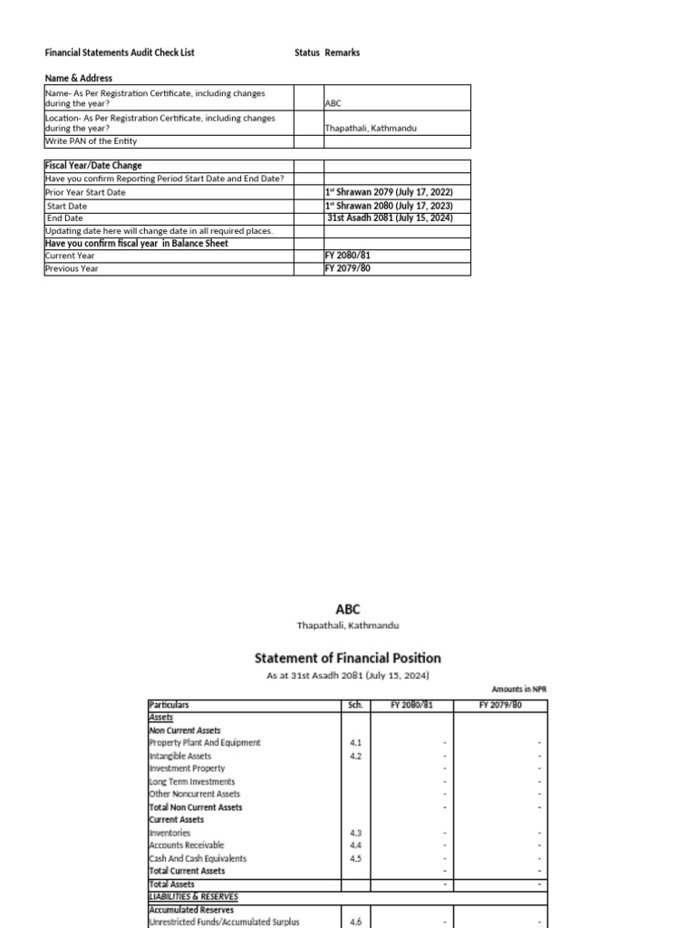 Financial - NAS For NPO | PDF