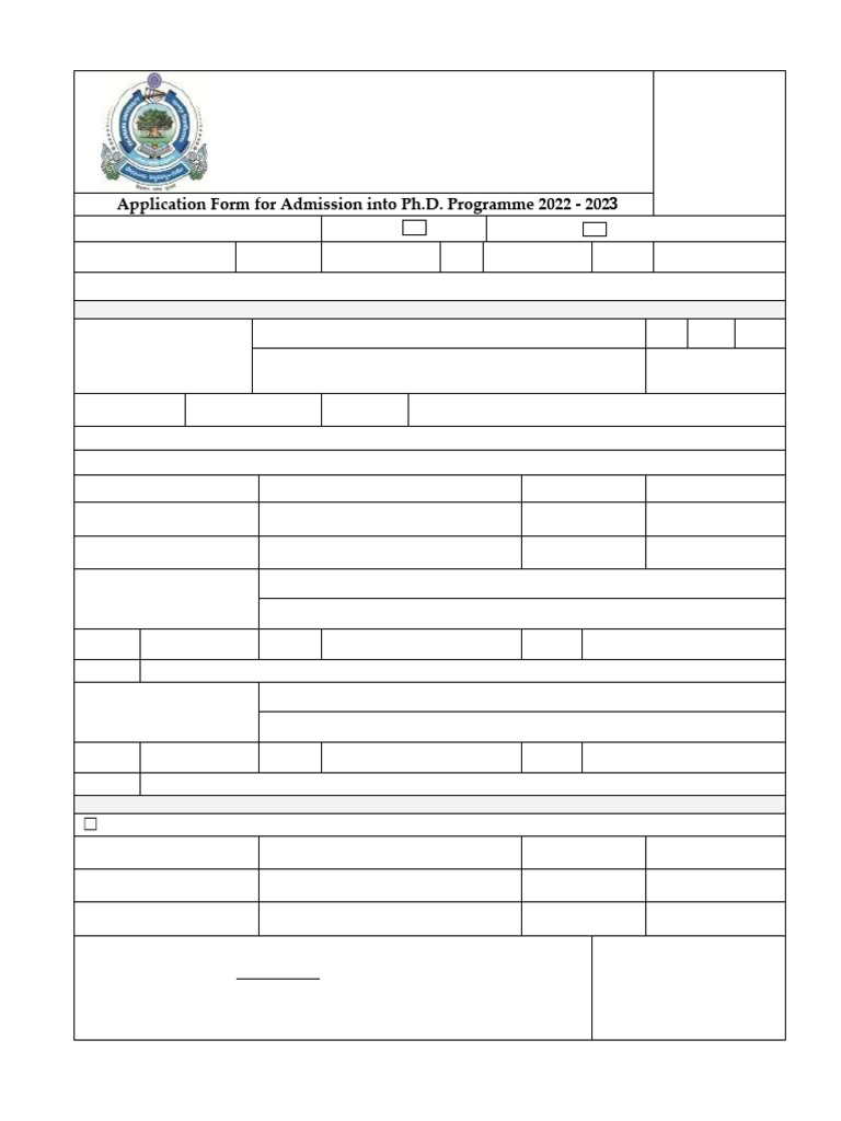 PH.D Application 2022 231708852571 | PDF