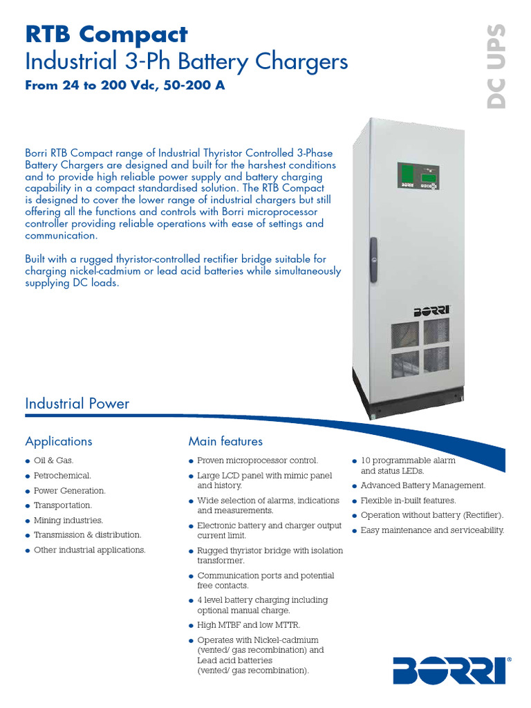 Brochure Borri RTB Compact OMG60269revC 06-19 | PDF