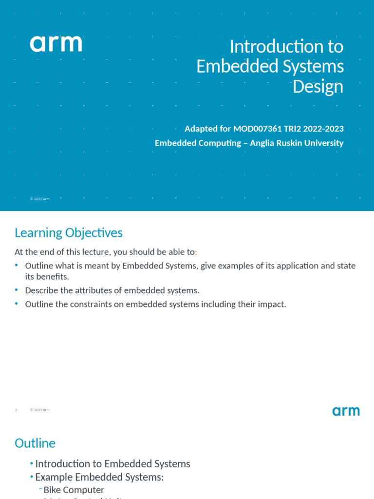 Week2 Arm Module1 Introduction | PDF