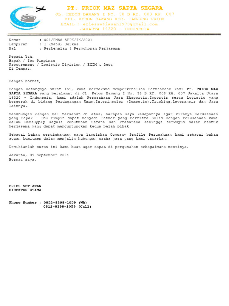 Compro Terbaru 2024 - Draft Skill | PDF